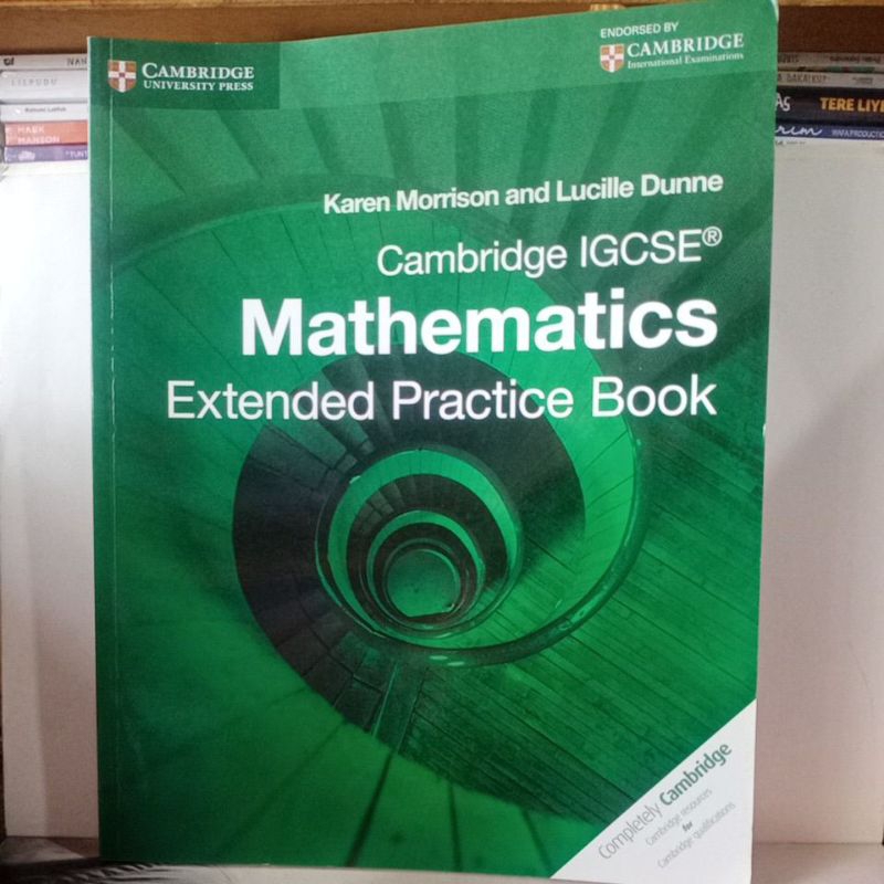Jual Cambridge Igcse Mathematics Extended Practice Book Shopee