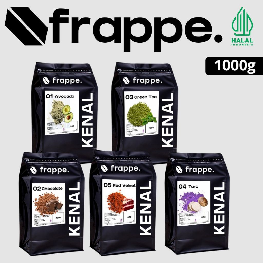 Jual Kenal Frappe Powder Drink Premix Bubuk 1 Kg | Shopee Indonesia
