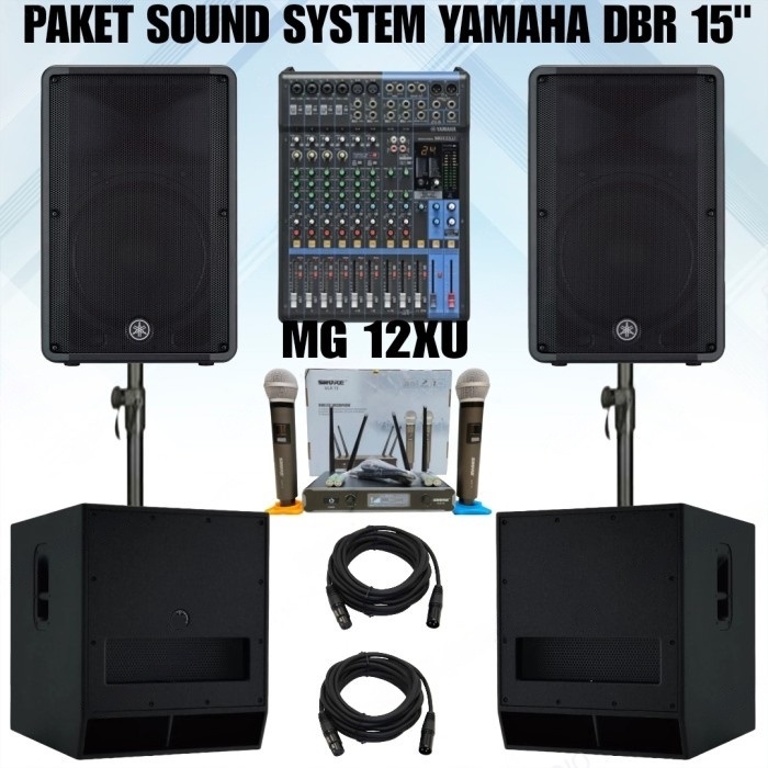 Jual DISTRIBUTOR sound system speaker aktif yamaha 15 paket komplit ...