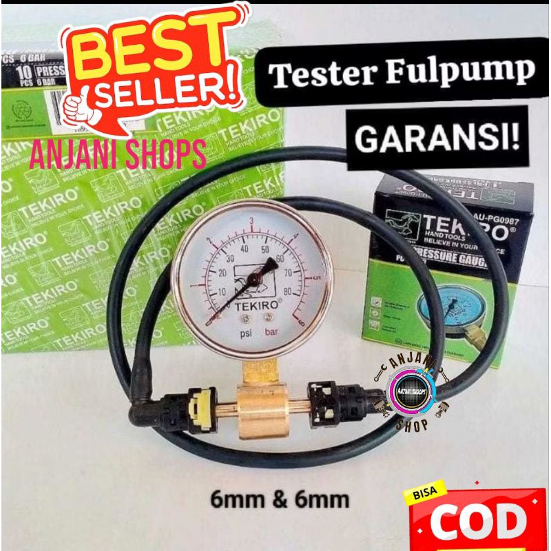 Jual terlaris TESTER FUELPUMP INJEKSI alat cek tekanan fuel pump motor ...