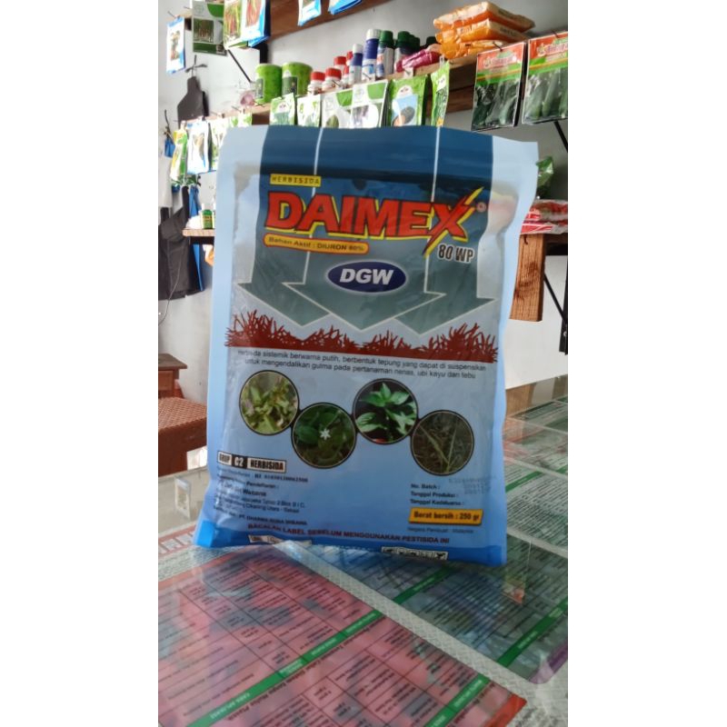 Jual Herbisida DAIMEX 80 WP bahan aktif Diuron 80 % herbisida sistemik ...