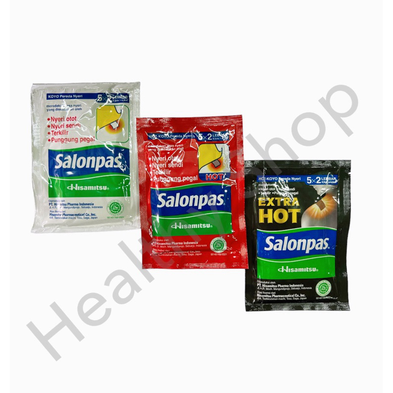 Jual Salonpas Sachet 5x2 Lembar | Shopee Indonesia