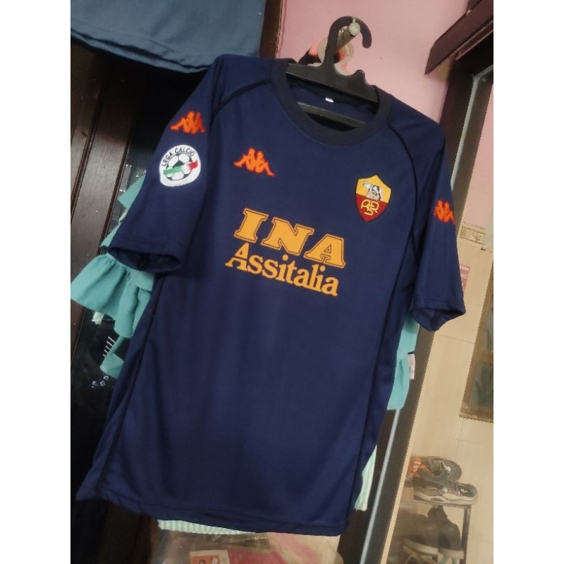 Jual jersey as roma retro | Shopee Indonesia