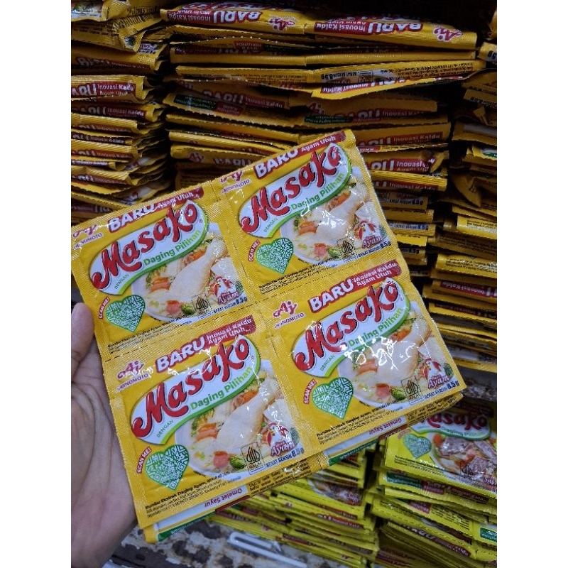 Jual Masako rasa sapi dan ayam 1 renceng 12pcs | Shopee Indonesia