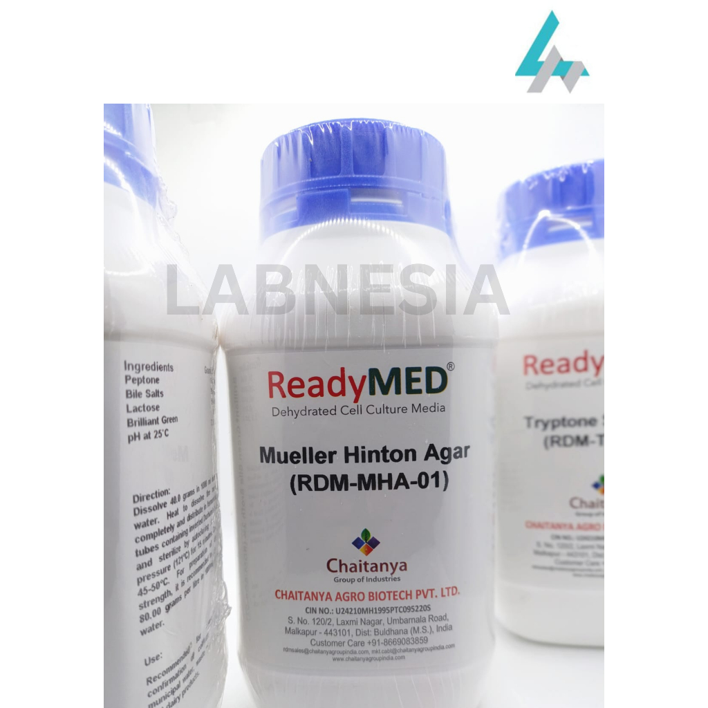 Jual Media Muller Hinton Agar | ReadyMED, RDM-MHA-01, 500 gram | Shopee ...