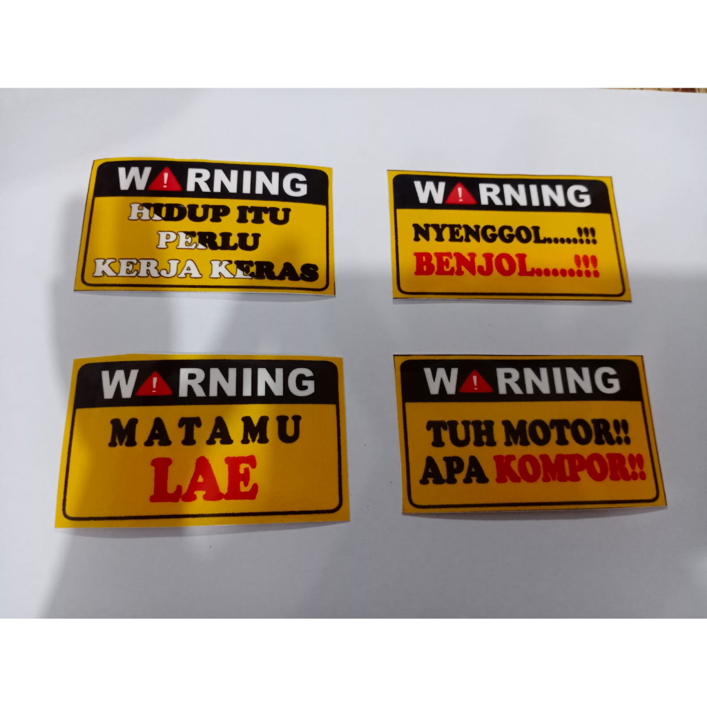 Jual STIKER KECIL CUTTING METALIK MOTIF TULISAN BINTANG RACING TEAM ...