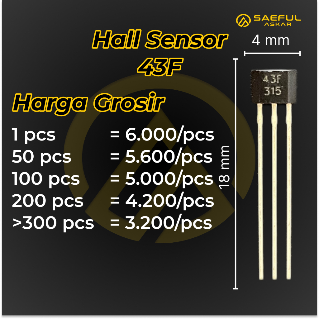 Jual 43F Hall Sensor Motor Dinamo BLDC Sepeda Listrik | Shopee Indonesia