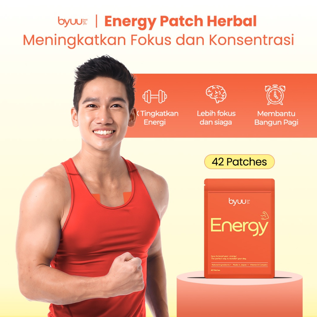 Jual BYUU Energy Patch - Vitamin B Complex - 42pcs | Shopee Indonesia