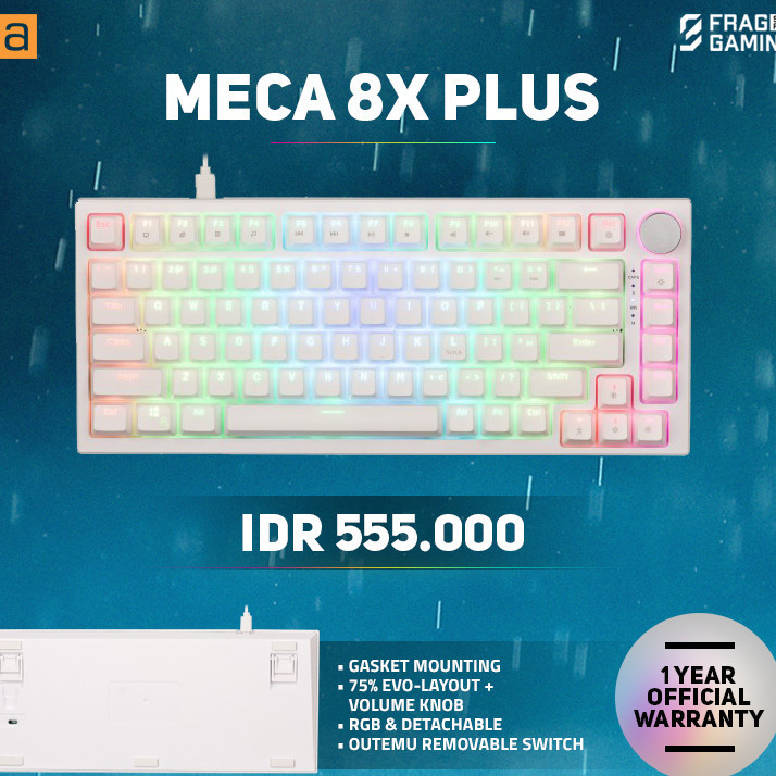 Jual Digital Alliance Meca 8X PLUS / DA Meca 8X PLUS Mechanical Keyboard | Shopee Indonesia