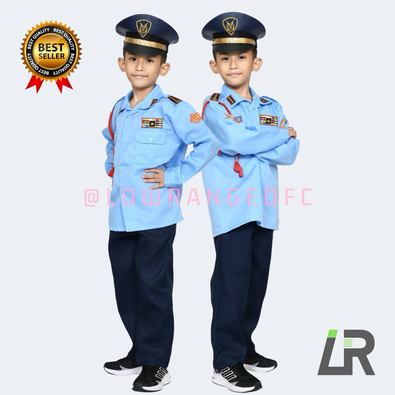 Jual Baju Polisi Anak - Seragam Kostum Polisi Anak Pocil Karnaval ...