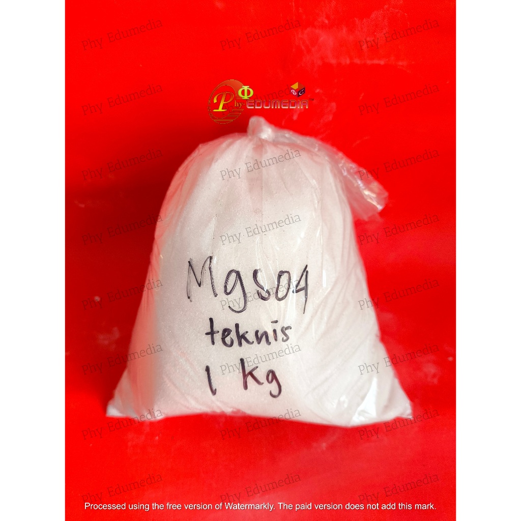 Jual Magnesium Sulphate / MgSO4 / Epsom Salt / Garam Inggris Per 1Kg ...