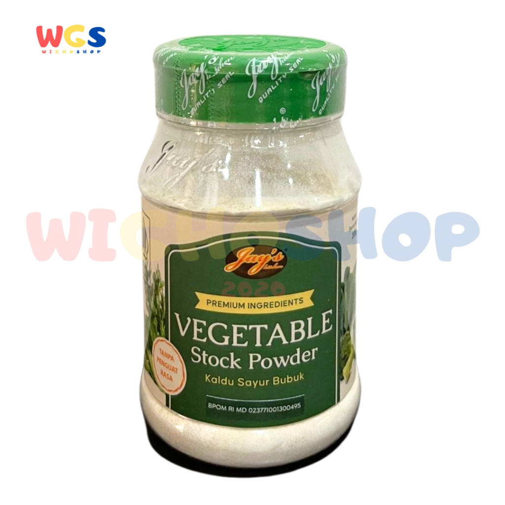 Jual Jay's Kitchen Vegetable Stock Powder Premium Ingredients 200g ...