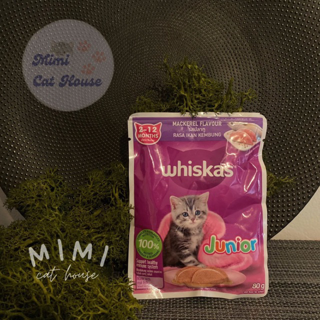 Jual MIMI CAT HOUSE Whiskas Makanan Basah Kucing / Wet Cat Food Whiskas ...