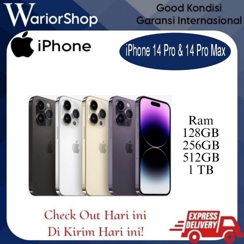 Jual iPhone14Pro & 14 Pro Max Second mulus original 100% | Shopee Indonesia