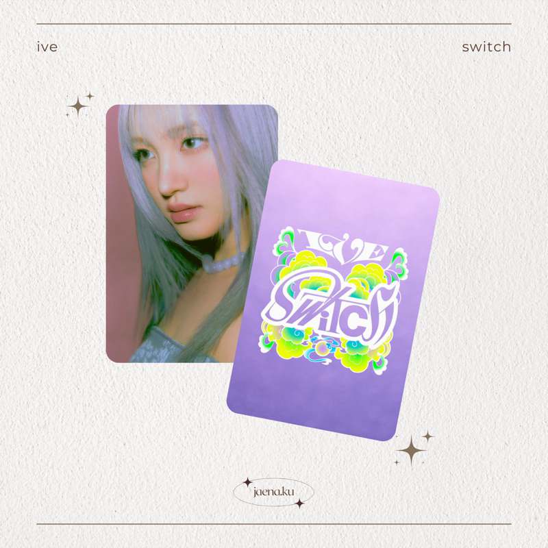 Jual [IVE] PHOTOCARD SWITCH HEYA IVE YUJIN GAEUL REI WONYOUNG LIZ LEESEO | Shopee Indonesia