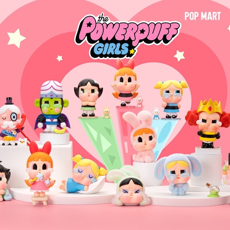 Jual [PO] POP MART CRY BABY X POWER PUFF GIRLS SERIES | Shopee Indonesia