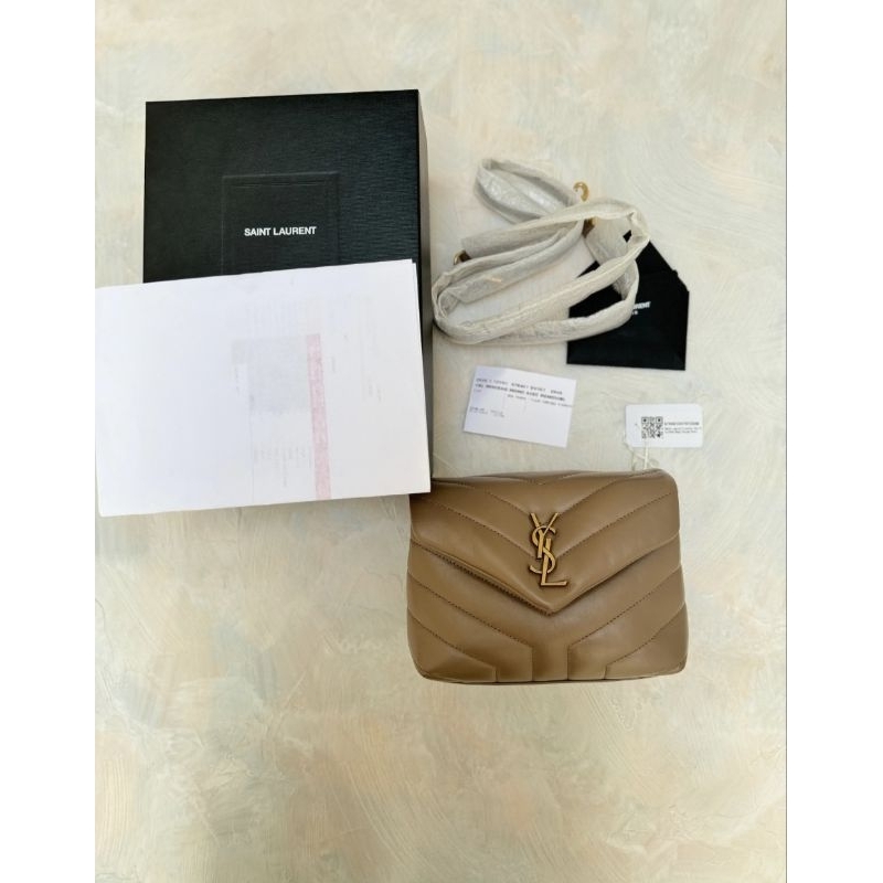 Jual Authentic Complete Set YSL Loulou GHW 2022 Receipt | Shopee Indonesia