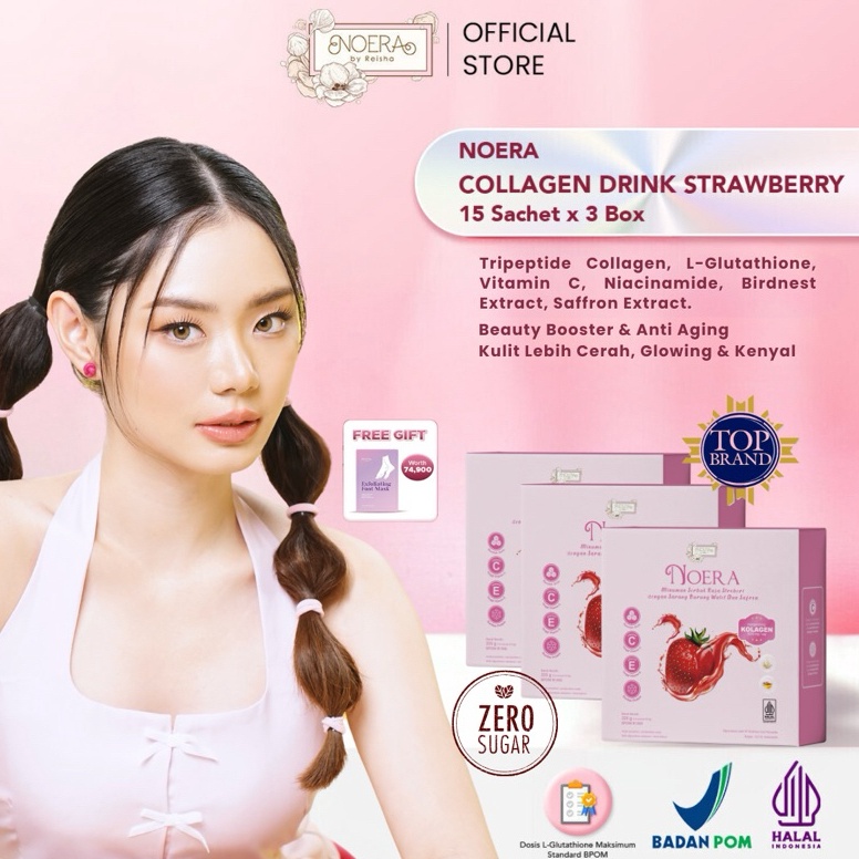 Jual Paket 3 Box Noera Collagen Drink Bundle Minuman Pencerah Kulit ...
