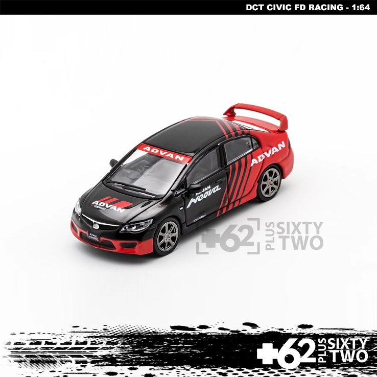 Jual DCT Honda Civic FD Type R 1:64 Diecast Mini Scale Mobil Miniatur ...