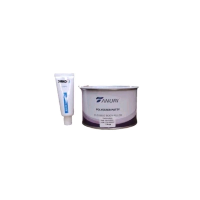 Jual DEMPUL Tanuri Polyester putty 1kg | Shopee Indonesia