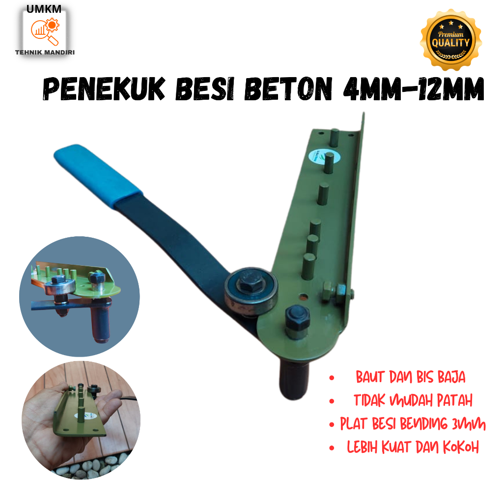 Jual Alat tekuk besi beton rol besi beton ukuran 4mm sampai 12mm desain ...