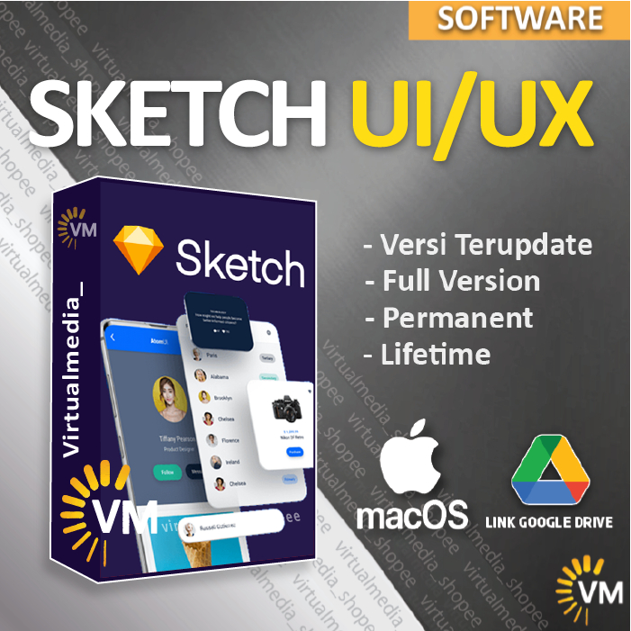Jual SKETCH UI UX TOOL MEMBUAT DESIGN MENU TAMPILAN WEB USER INTERFACE ...