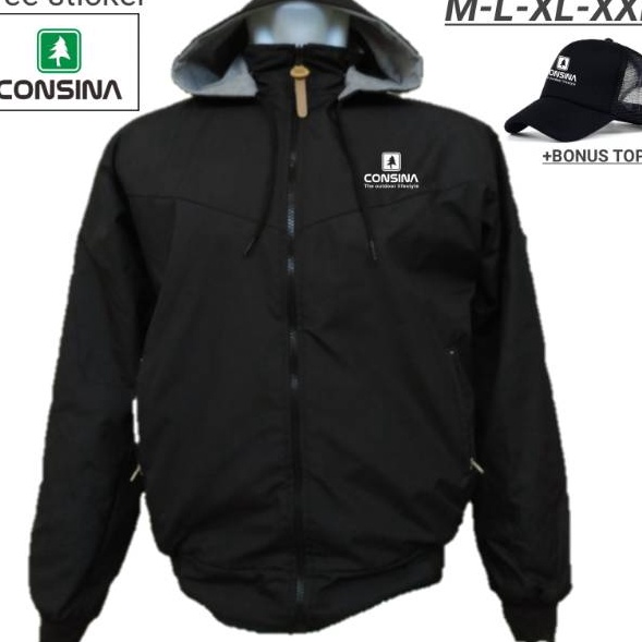Jual Super Original PARASUT CONSINA LOGO JAKET GUNUNG BONUS TOPI dan ...