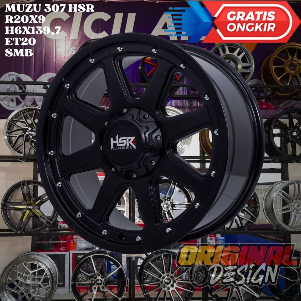 Jual Velg Mobil COLORADO , RANGER , HUMMER H3 , DMAX , HSR MUZU RING 20 ...