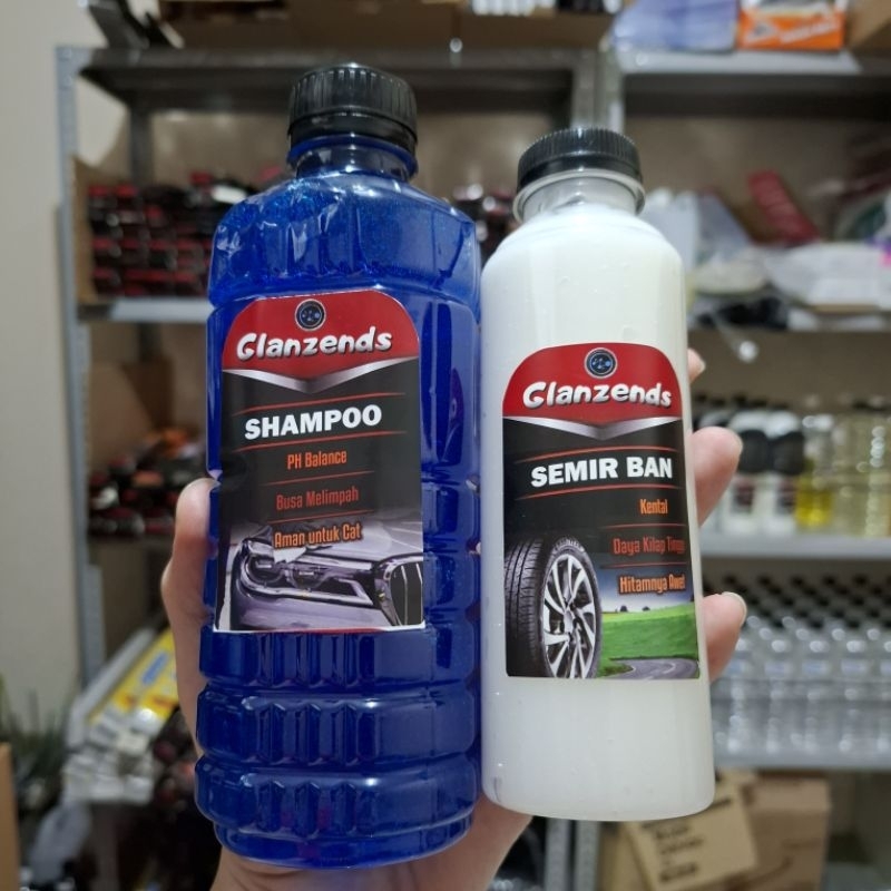 Jual Paket Glowing Semir 250ml + Shampoo 500ml | Shopee Indonesia