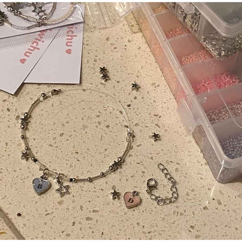 Jual (LANGSUNG KIRIM) ANNE INITIAL BRACELET // jual gelang inisial nama ...