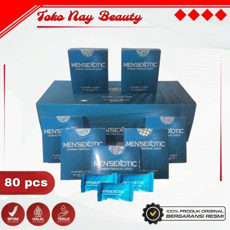 Jual Permen Stamina Mint Premium Mense xotic-Mens xotic Candy Original ...