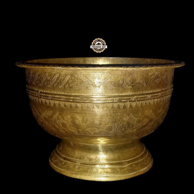 Jual Bokor kuningan ukir lawas ( B560 ) | Shopee Indonesia