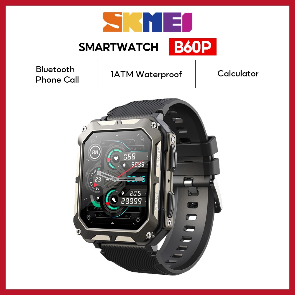 Jual Skmei jam pintar pria Panggilan Bluetooth (Panggilan Jawab ...