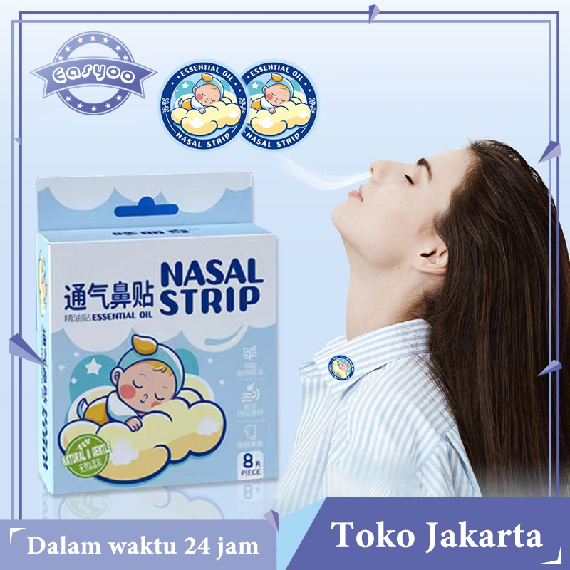 Jual 8pcs/Box Breathe Easy Patch Koyo Pilek Hidung Tersumbat Batuk Pilek Breath Patch | Shopee ...