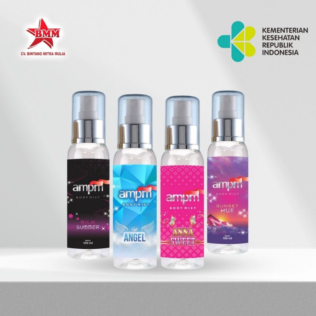 Jual Parfum Badan AMPM 100ML Flower Rain Parfum Badan dengan Aroma ...