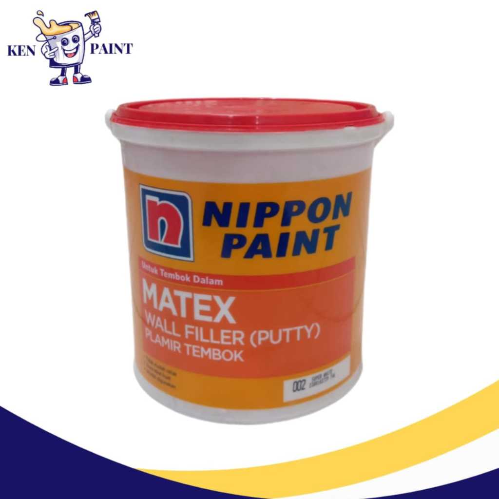 Jual PLAMIR MATEX WALL FILLER PUTTY(super white) GALON - 4 KG | Shopee ...