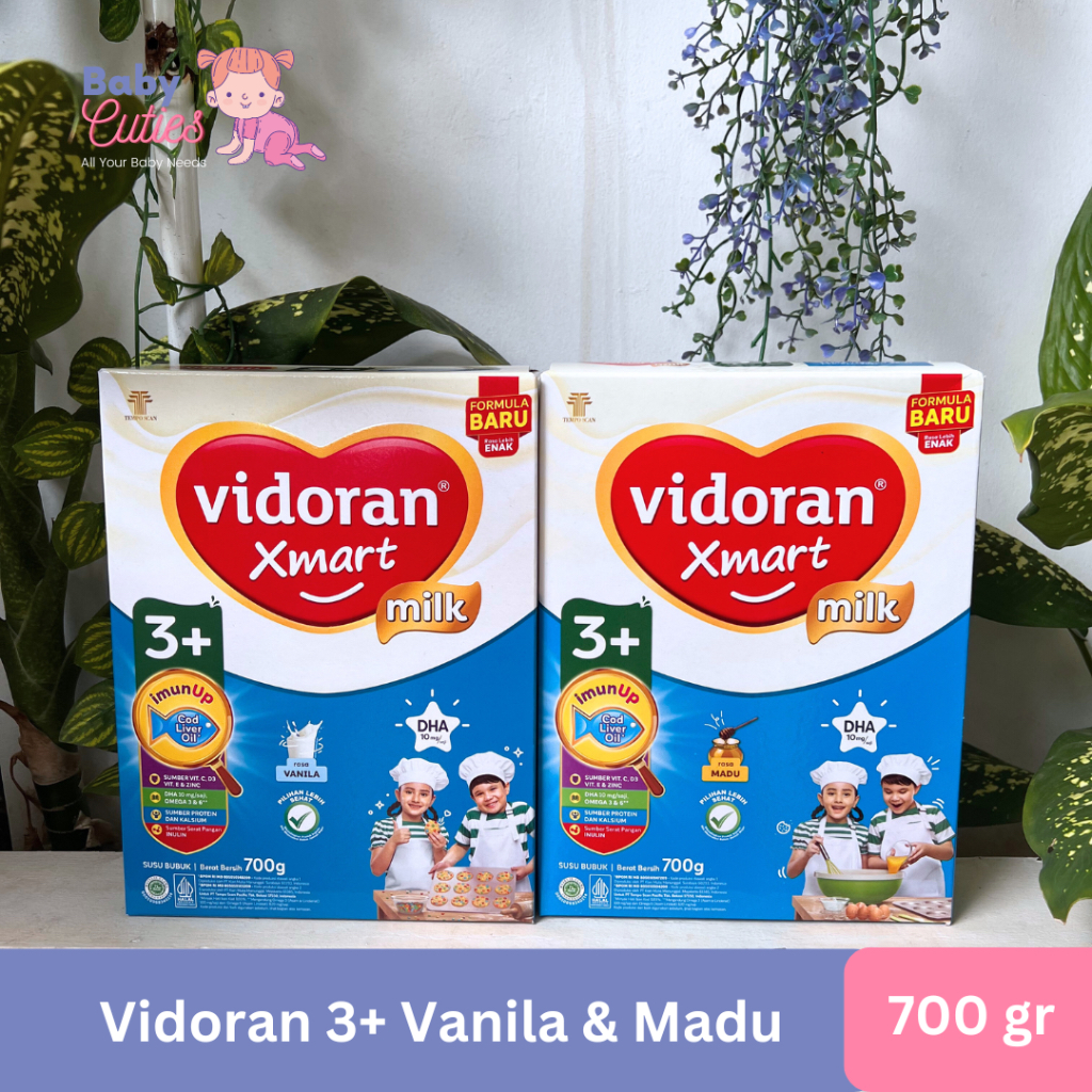 Jual Vidoran Xmart 3+ Madu & Vanilla 700gr Susu Formula Pertumbuhan ...