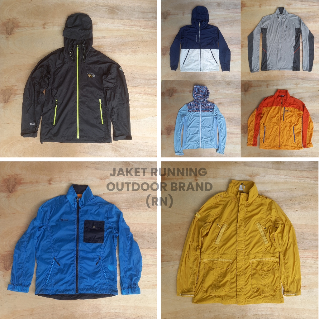 Jual jaket running outdoor brand unisex | Shopee Indonesia