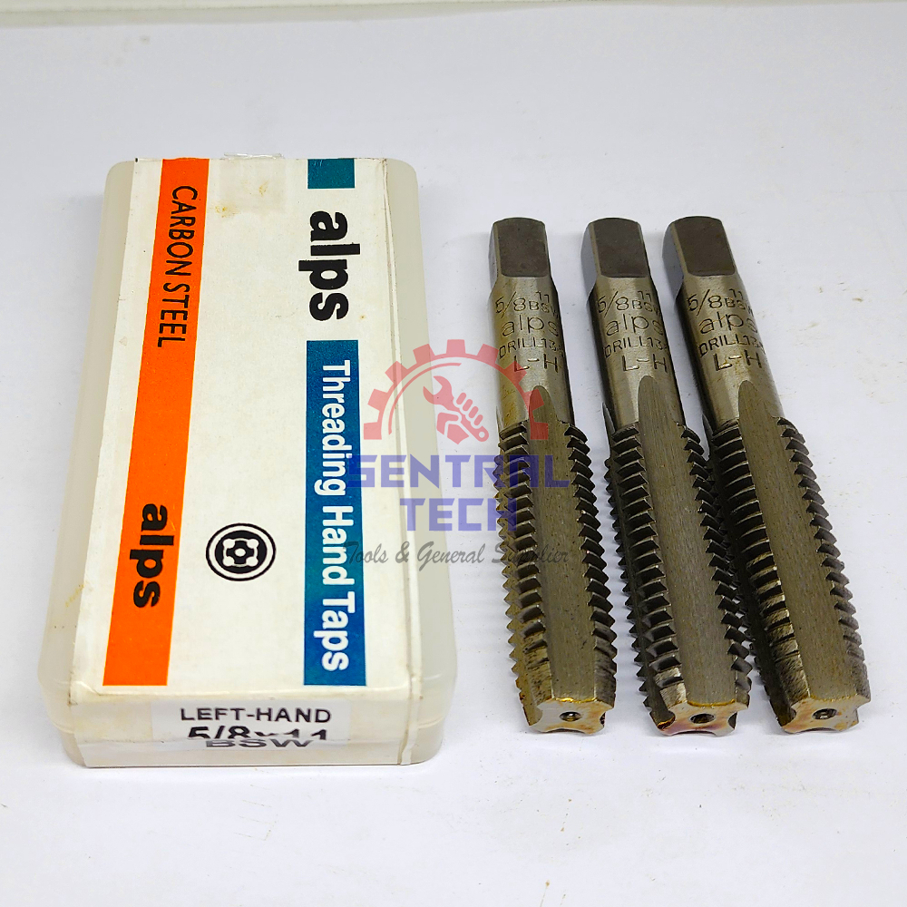 Jual Hand Tap M16 X 2 Drat Kiri ALPS Carbon Steel Left Hand Metric Set ...