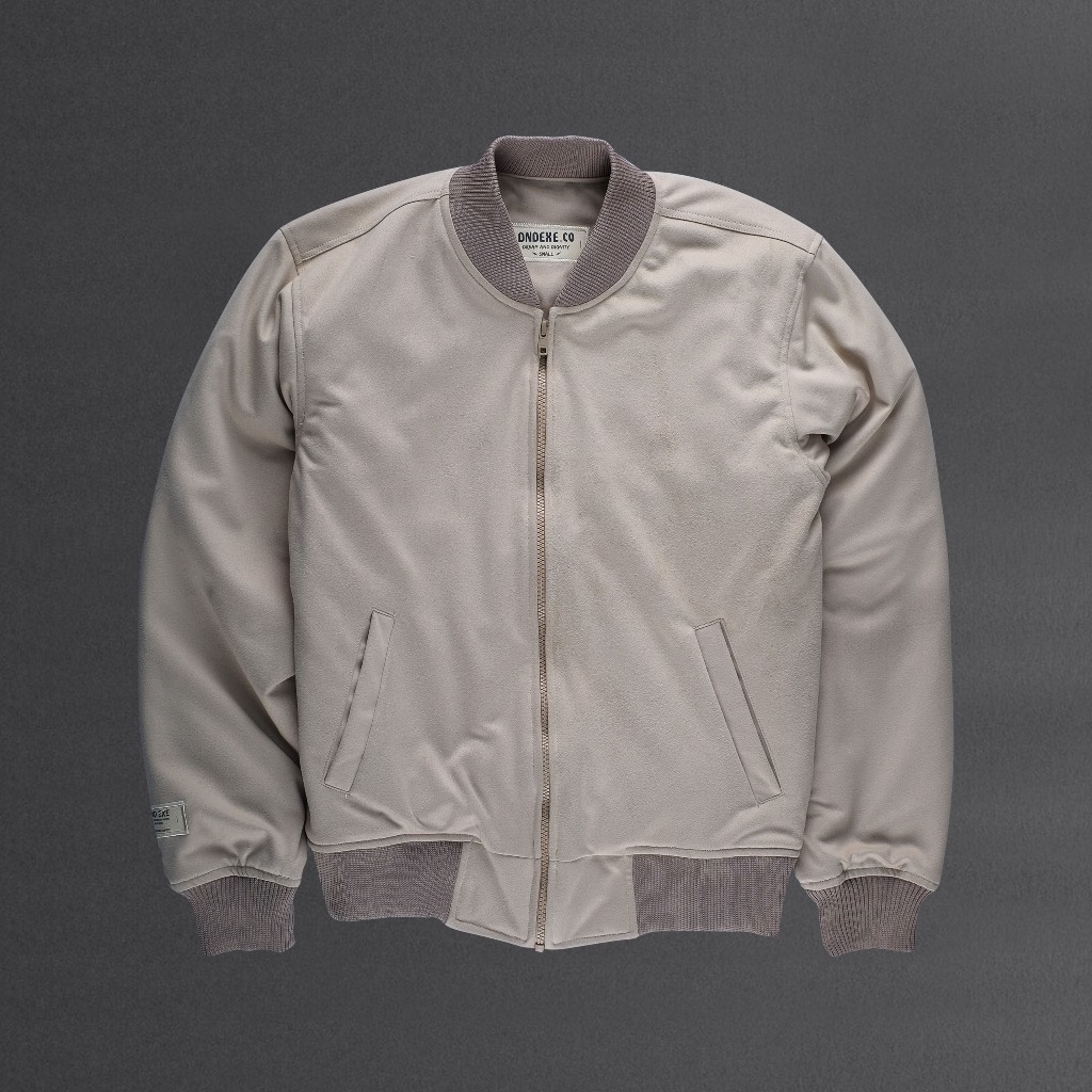 Jual DND EXE Bomber Jacket Suede DND | Shopee Indonesia