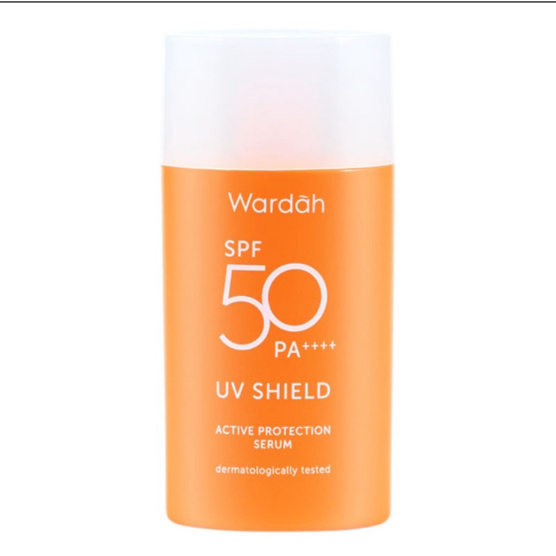 Jual WARDAH UV Shield Active Protection Serum SPF50 PA++++ 35ml | Shopee Indonesia