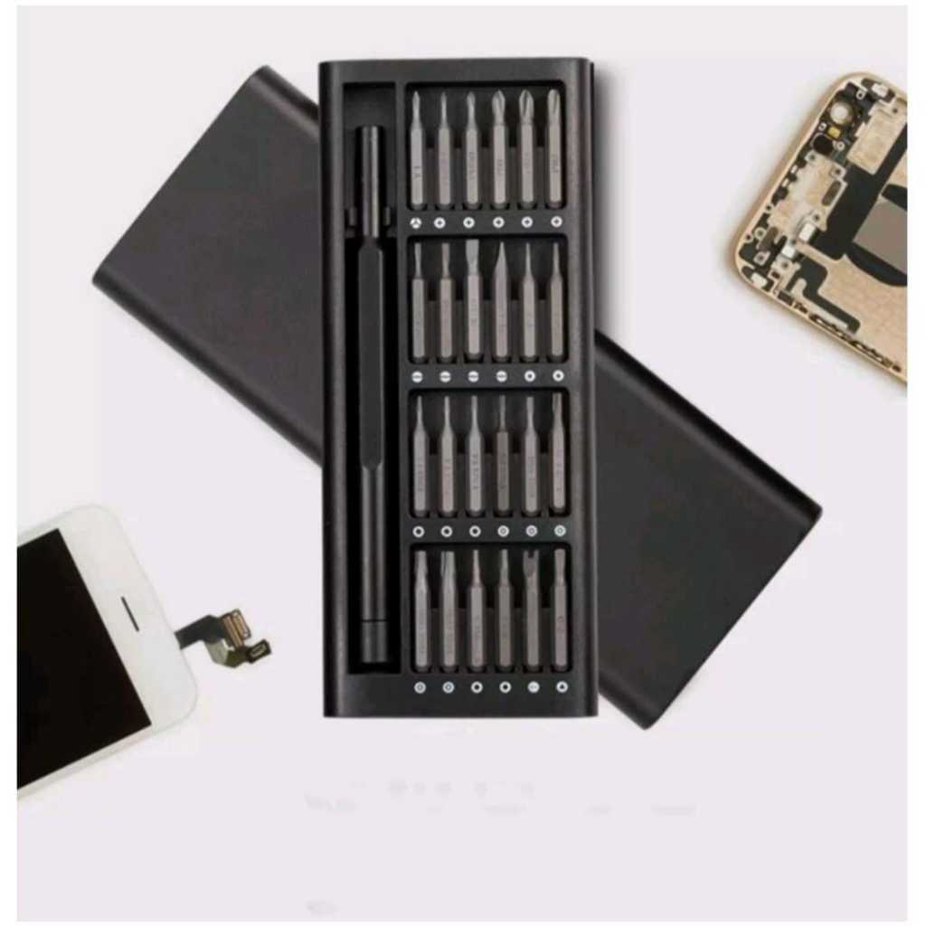 Jual AB10 Obeng Screwdriver Obeng Set Premium 24in1 Set Obeng Magnetic ...