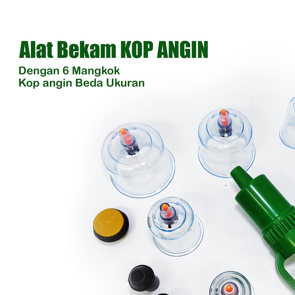 Jual Kop Angin Alat Bekam isi 6 cup | Shopee Indonesia