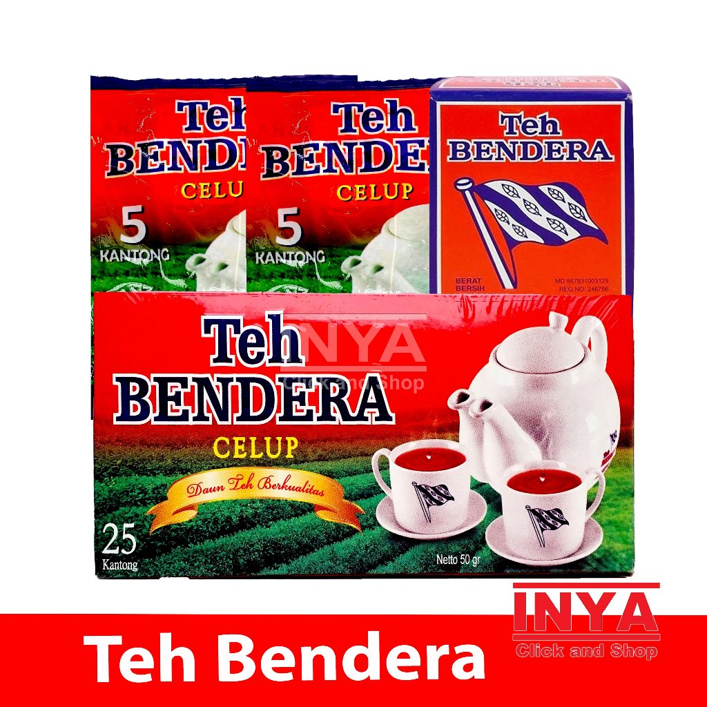 Jual Teh Bendera Daun Teh Berkualitas - Teh Celup - Tea | Shopee Indonesia