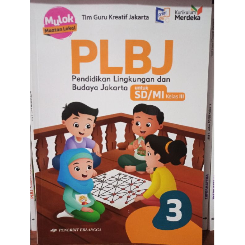 Jual BUKU PLBJ KELAS 3 SD ERLANGGA KURIKULUM MERDEKA | Shopee Indonesia