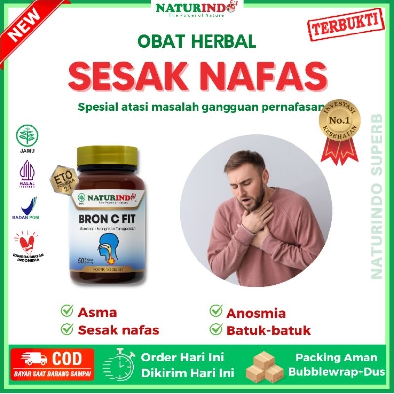 Jual Obat Asma Sesak Nafas Herbal Alami Gangguan Pernafasan Bronchitis ...