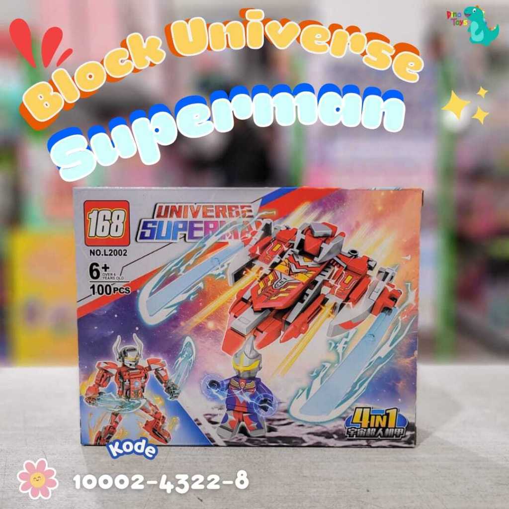 Jual L2002 BLOCK UNIVERSE SUPERMAN | Shopee Indonesia