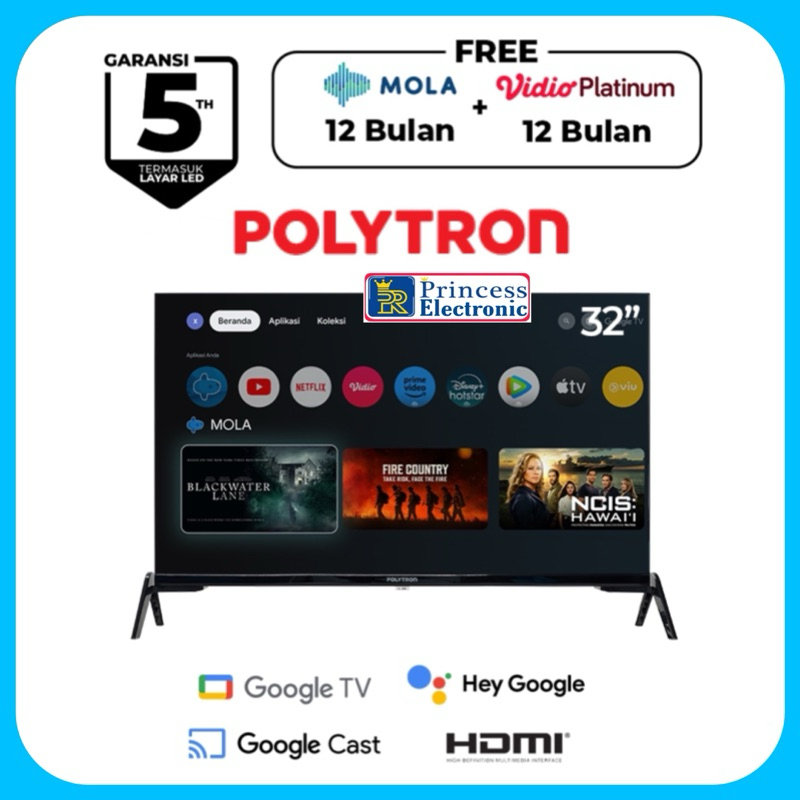 Jual Polytron Smart Google TV 32 inch PLD 32RG9059 | Shopee Indonesia