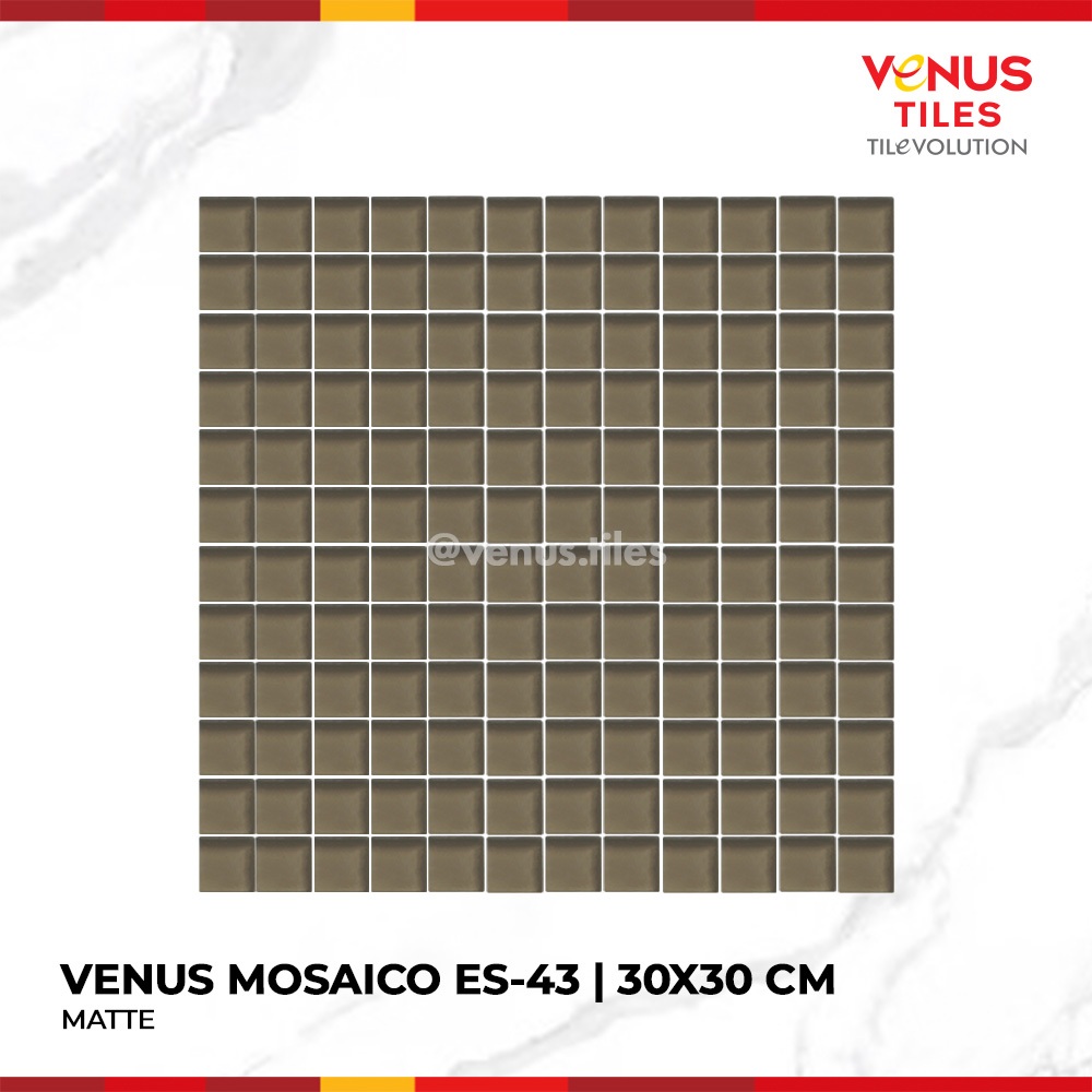Jual KERAMIK DINDING MOZAIK VENUS MOSAICO ES-43 30X30 CM - VENUS TILES ...