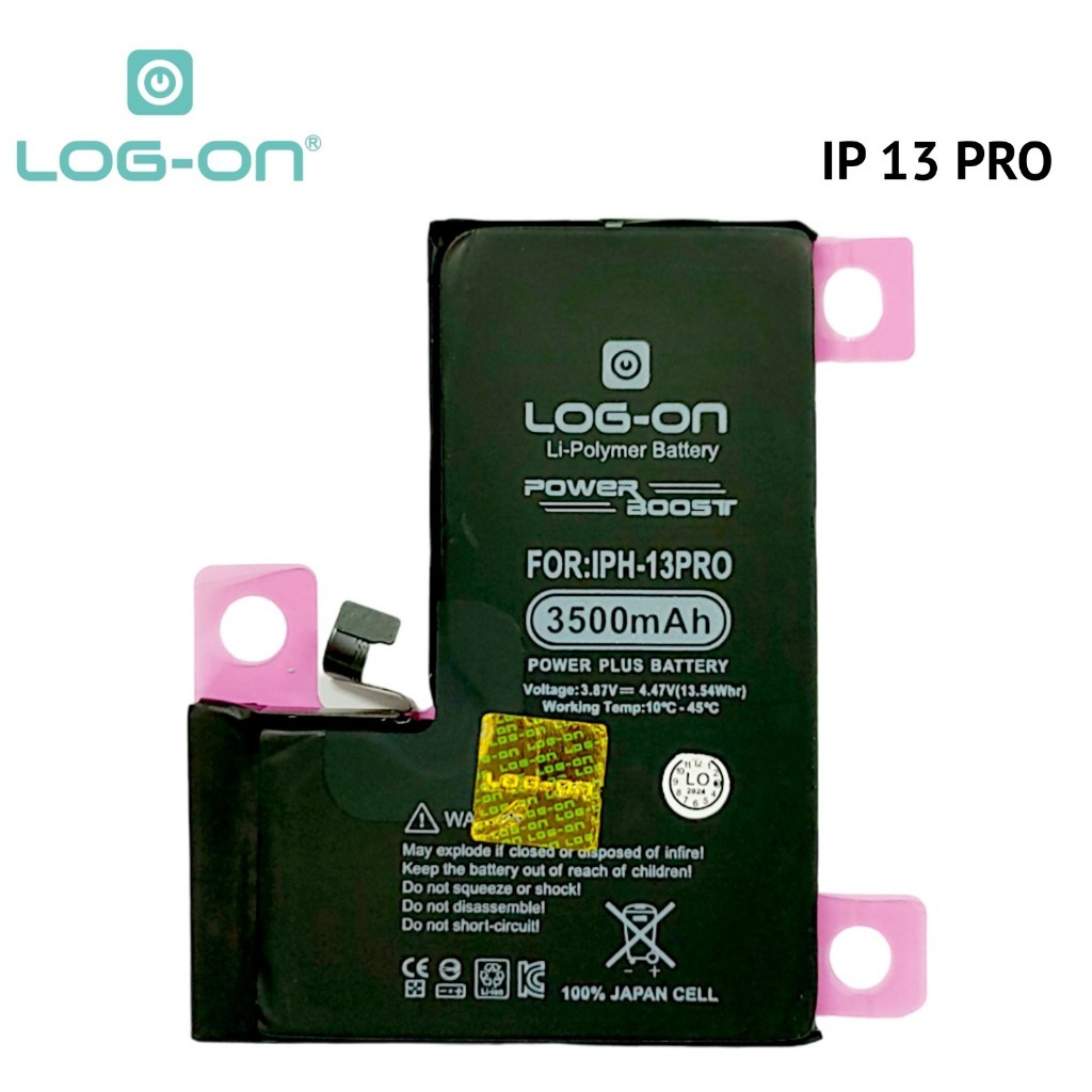 Jual Baterai Batre Log-On Ip 13 Pro / Iph 13 Pro / Ios 13 Pro Power ...